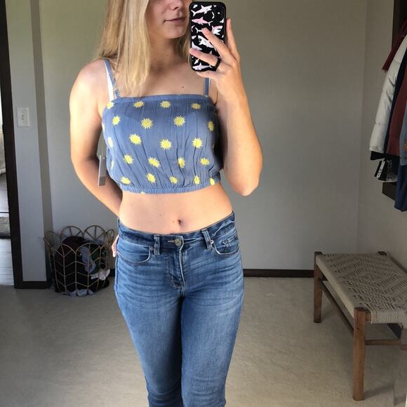 Nordstrom | Tops | Bp Sun Crop Top | Poshmark